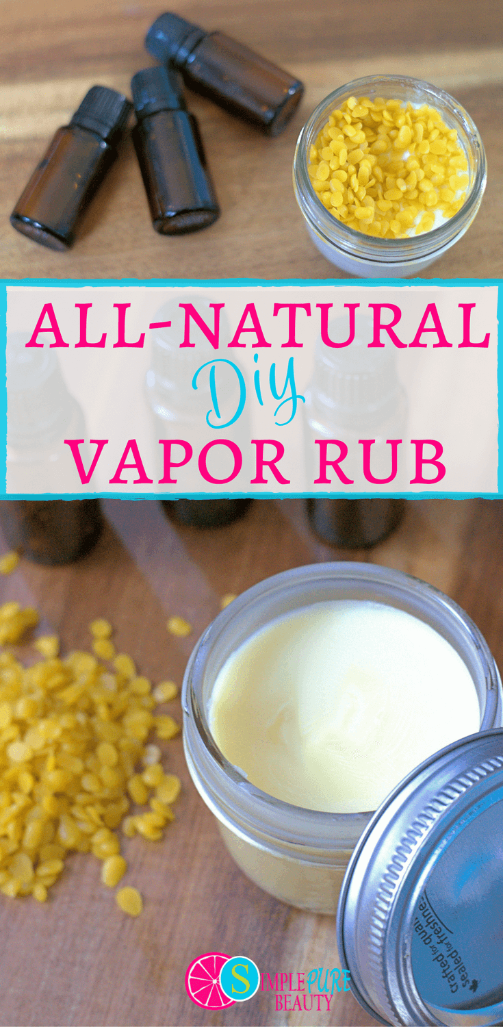 Easy All-Natural DIY Vapor Rub with Essential Oils