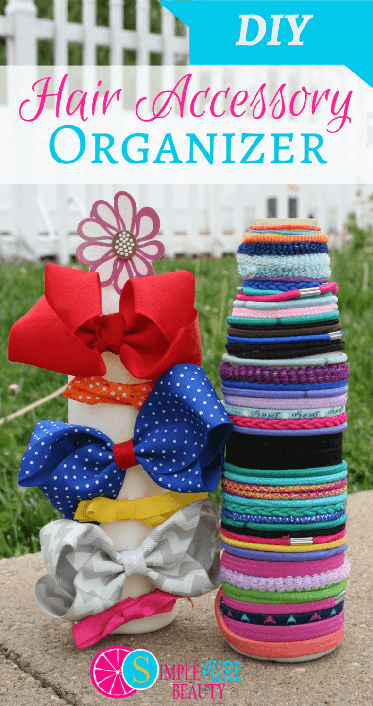 How to Make a Hair Accessory Organizer Using Recycled Materials ...