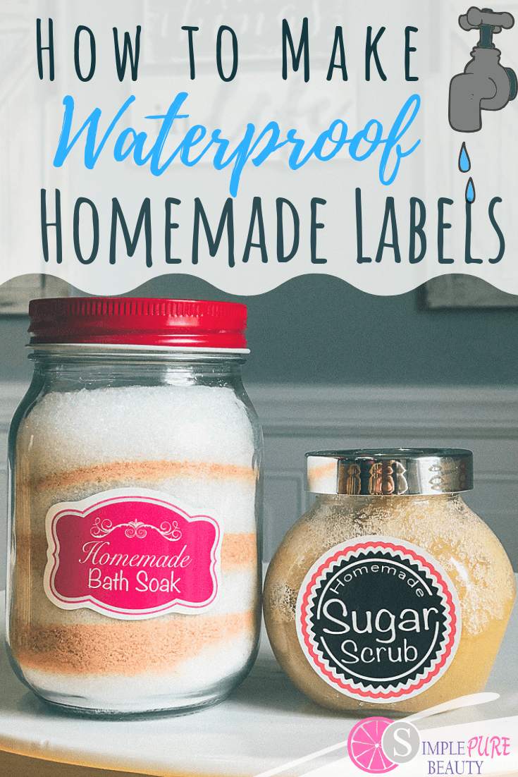 How To Make Waterproof Labels For Bottles And Jars How To Make Waterproof Labels For Bottles And Jars