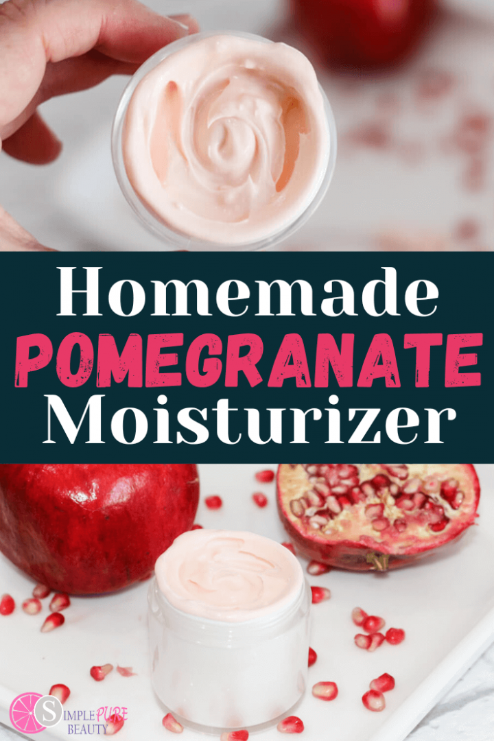 DIY Pomegranate Face Moisturizer Recipe for Anti-aging + Barrier Repair ...